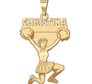 Cheerleader Jewlery | Cheerleader Charm Jewelry | Cheerleader Pendant ...
